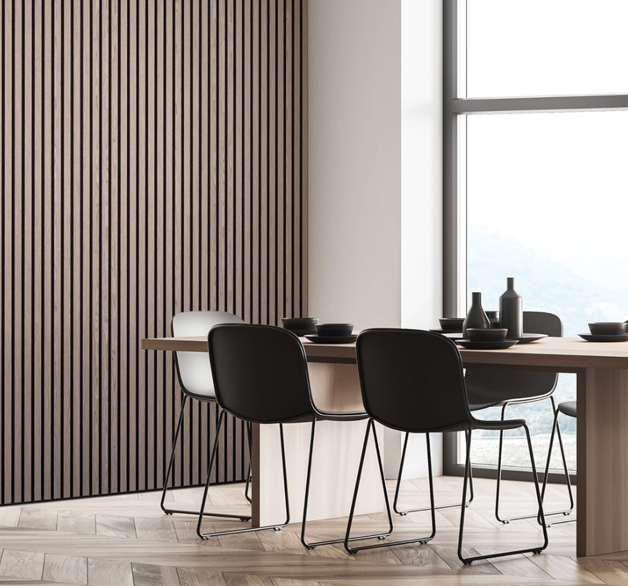 Slat Wall, Great way Of adding Texture To your Kitchen Design ...
